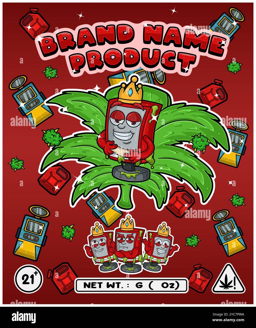 Sour diesel cartoon hi-res stock photography and images - Alamy