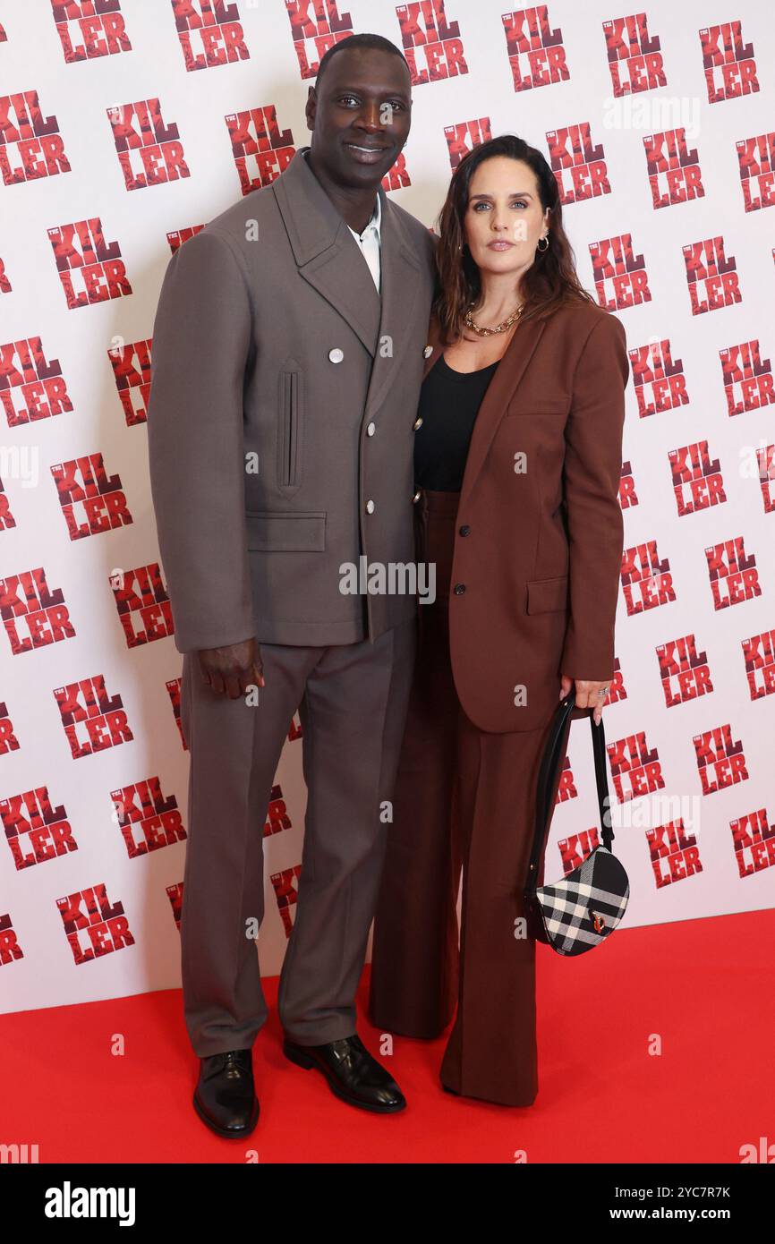 Paris, France on October 21, 2024.Omar Sy and Helene Sy attends ...