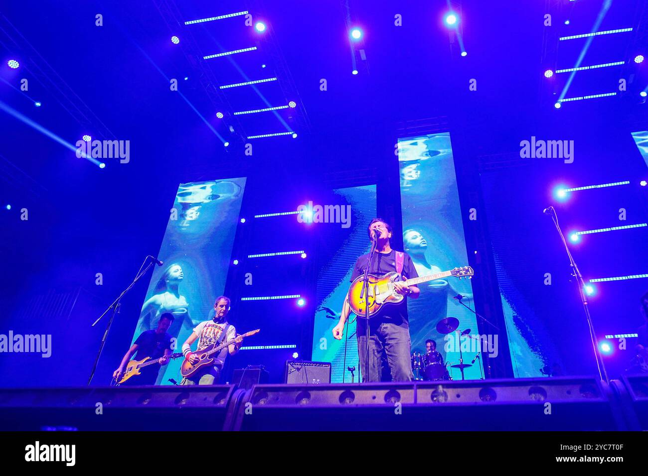 Zagreb, Croatia, 191024. Legendary serbian band Bajaga and Instructors ...