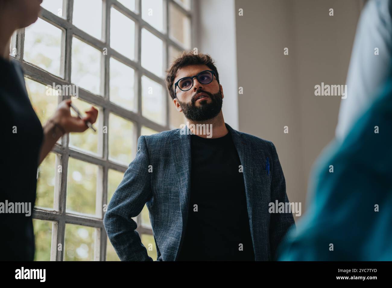 Lecture hall university debate hi-res stock photography and images - Alamy
