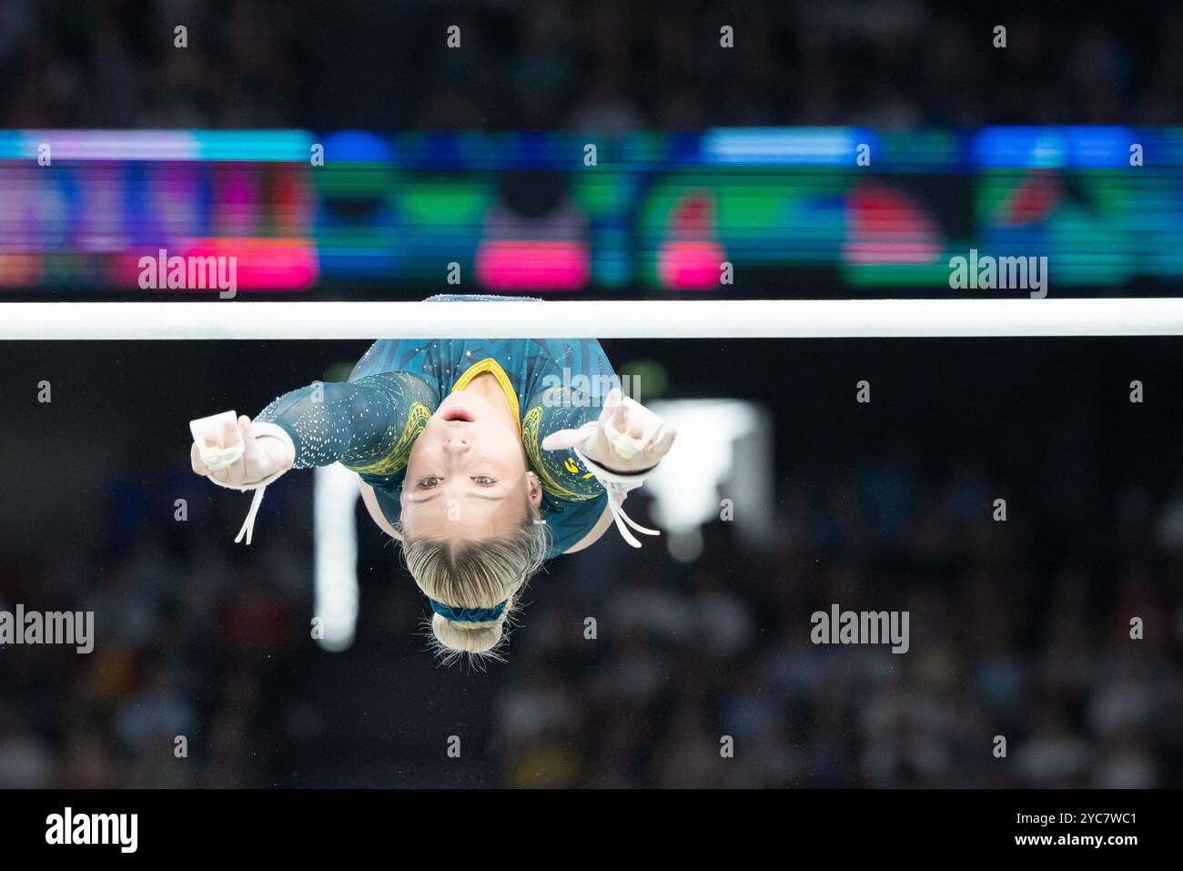 August 01, 2024: Ruby Pass of Australia performs in the Women's ...