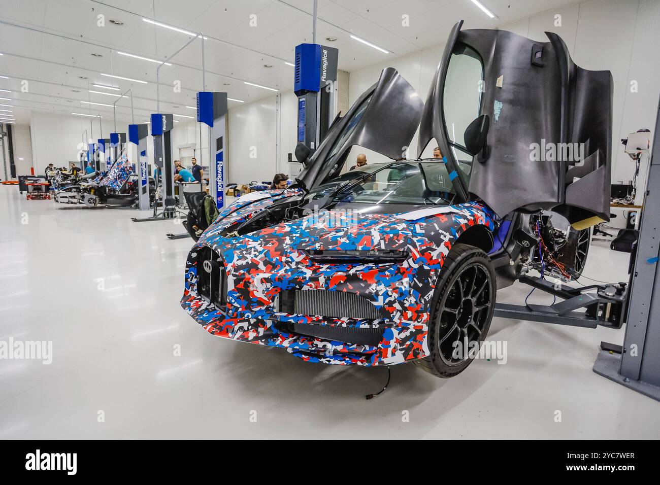 Zagreb, Croatia, 171024. Rimac Campus. Presentation of the new Nevera R ...