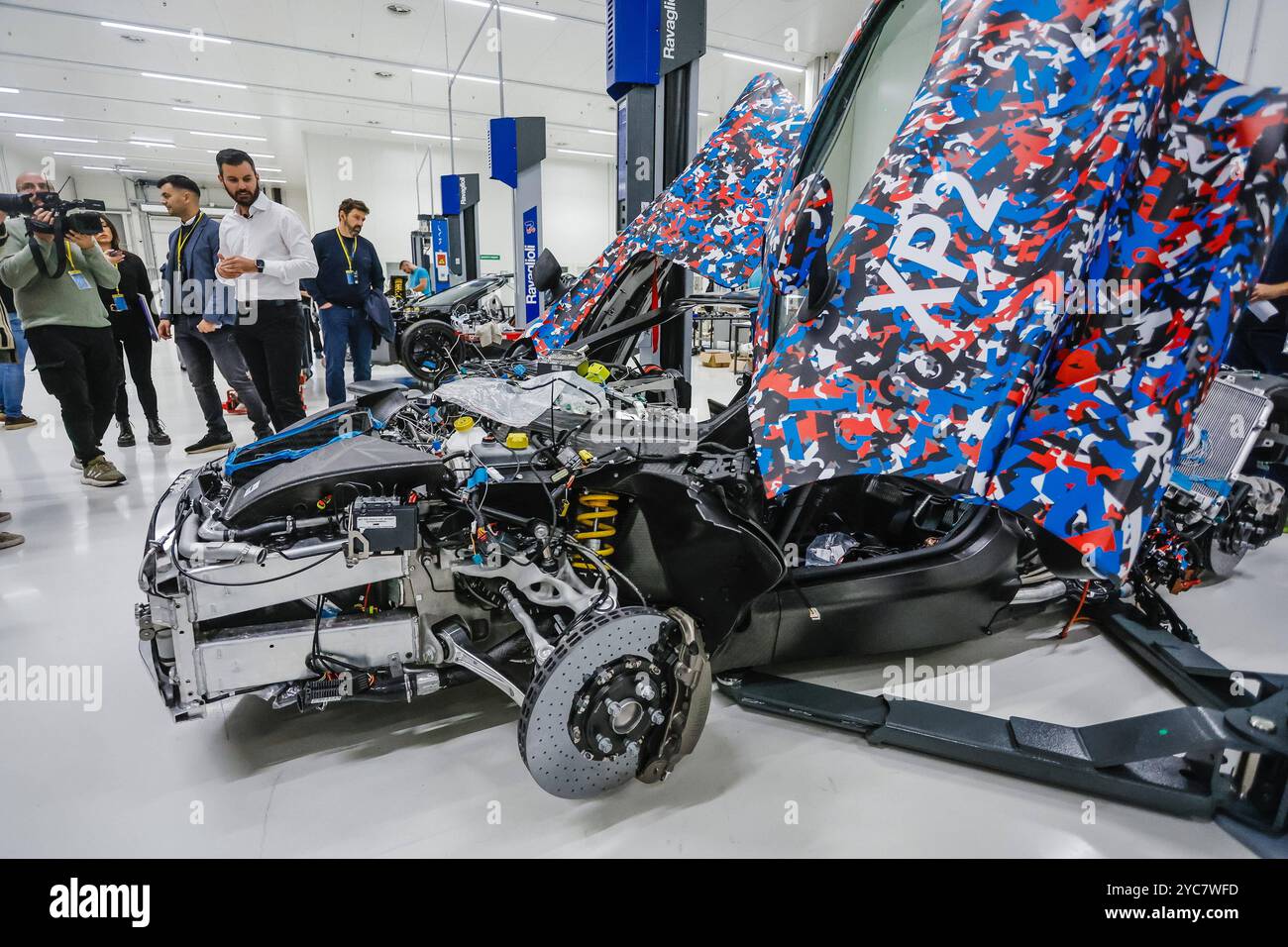 Zagreb, Croatia, 171024. Rimac Campus. Presentation of the new Nevera R ...