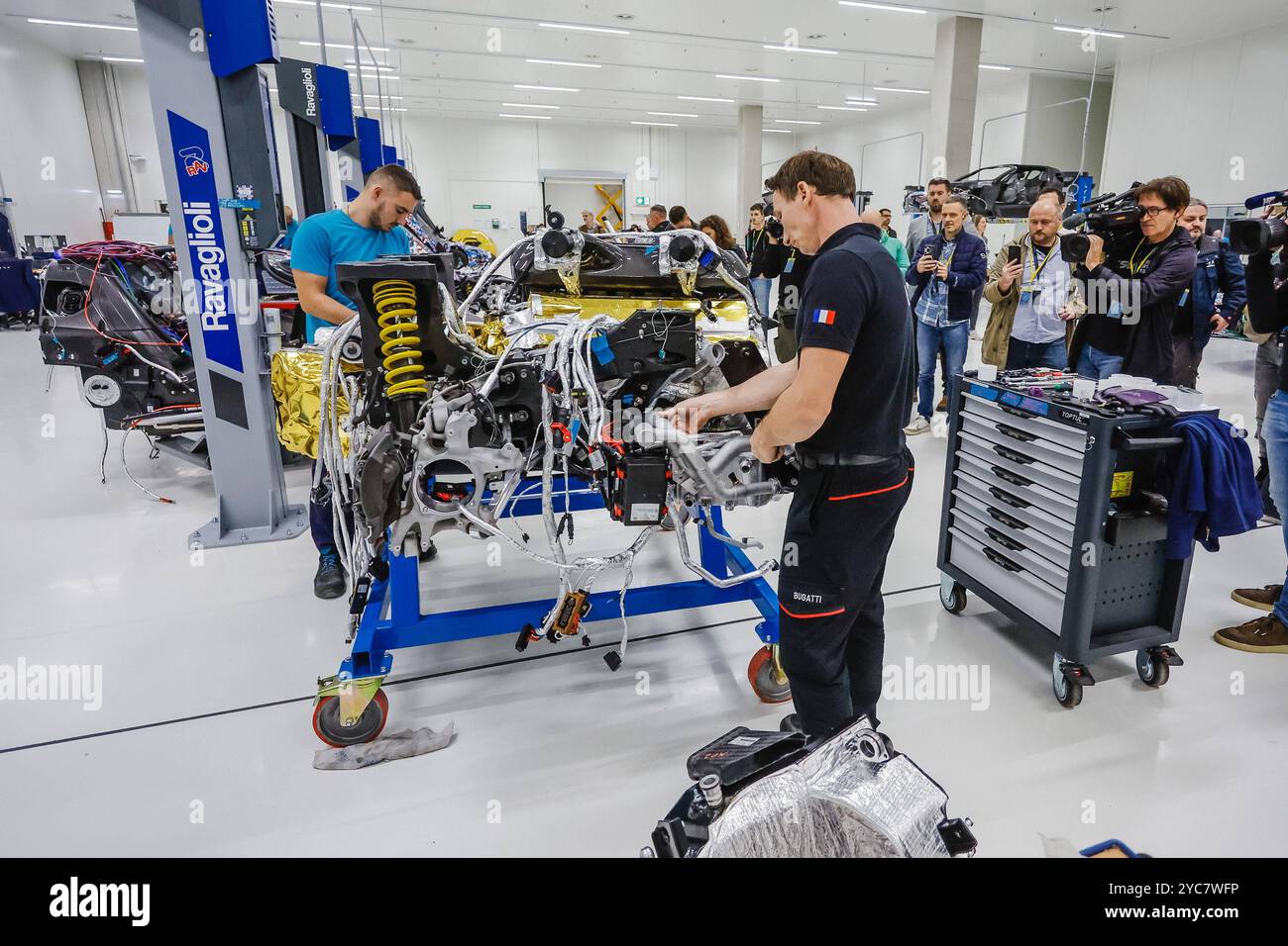 Zagreb, Croatia, 171024. Rimac Campus. Presentation of the new Nevera R ...