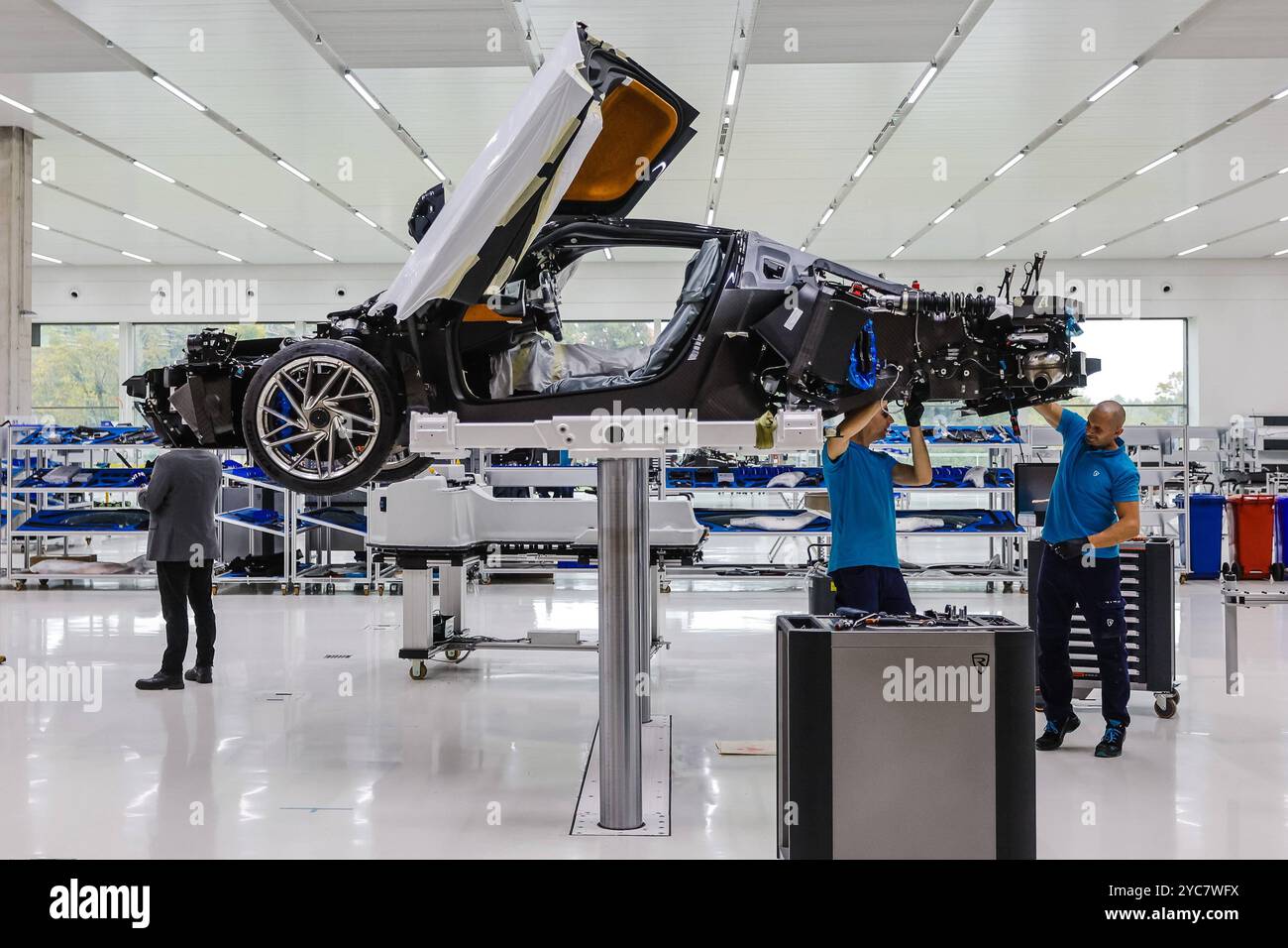 Zagreb, Croatia, 171024. Rimac Campus. Presentation of the new Nevera R ...