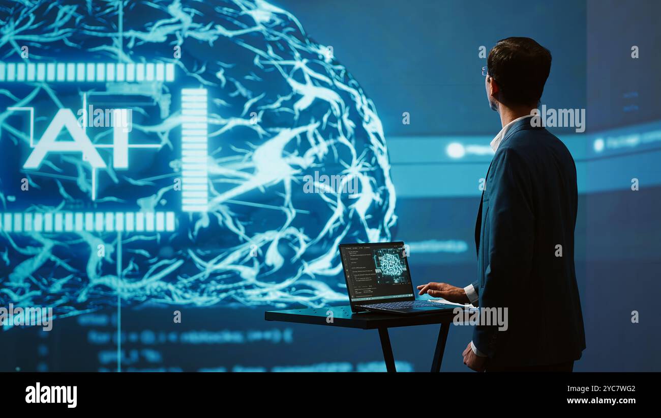 System administrator uses neural networks modeled after human brain to solve complex problems ...