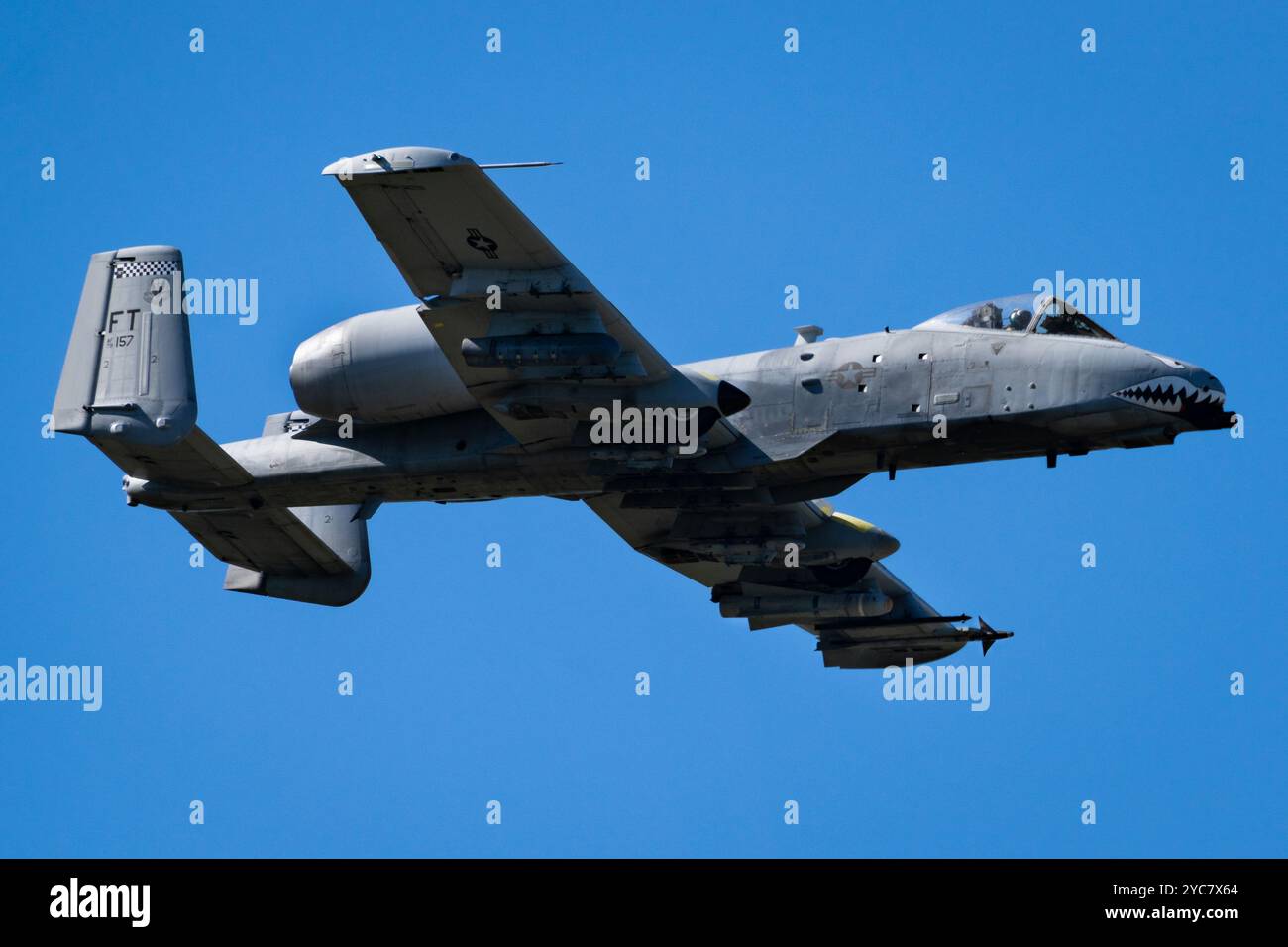 An A-10C Thunderbolt II aircraft assigned to the 23rd Wing at Moody Air ...