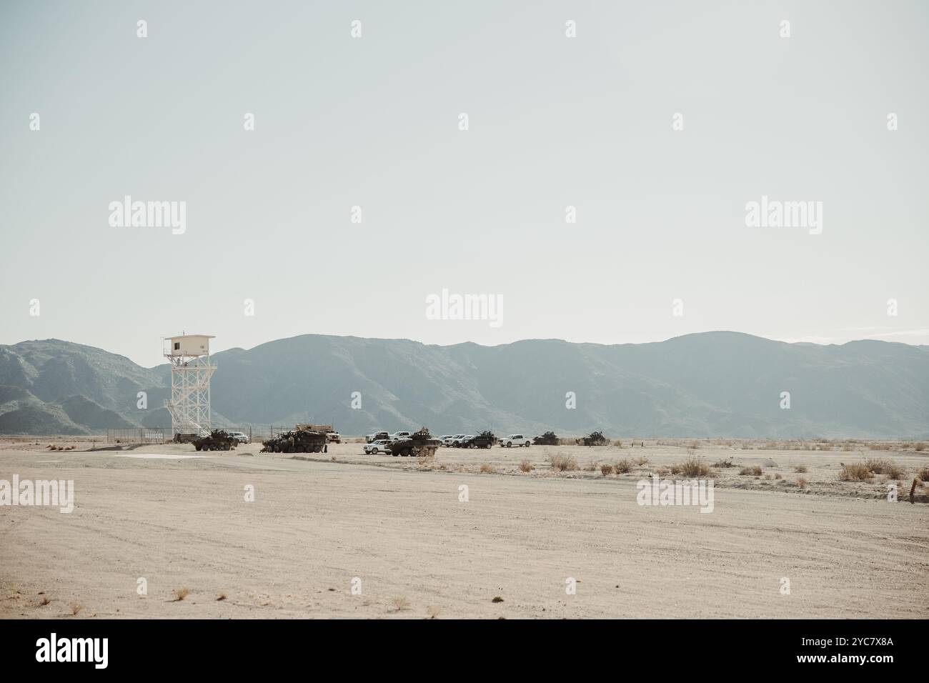 U.S. Marine Corps Light Armored Vehicles assigned to 1st Light Armored ...