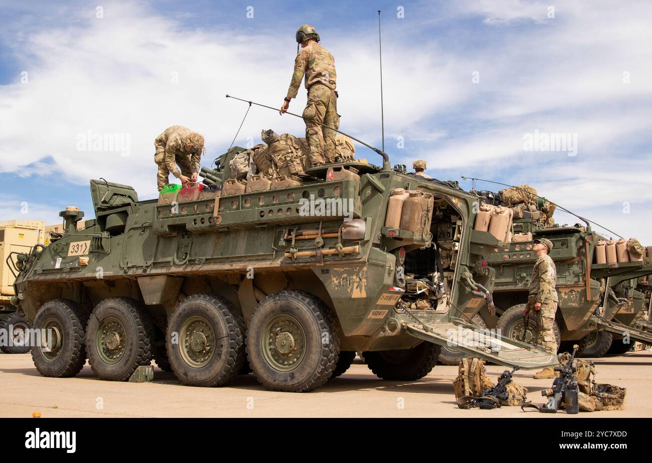 A group of infantrymen assigned to 2nd Battalion, 23rd Infantry ...