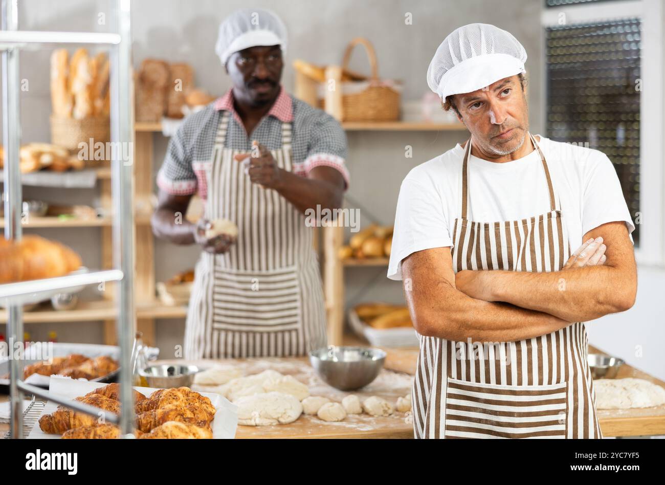 Two bakers making pastry hi-res stock photography and images - Alamy