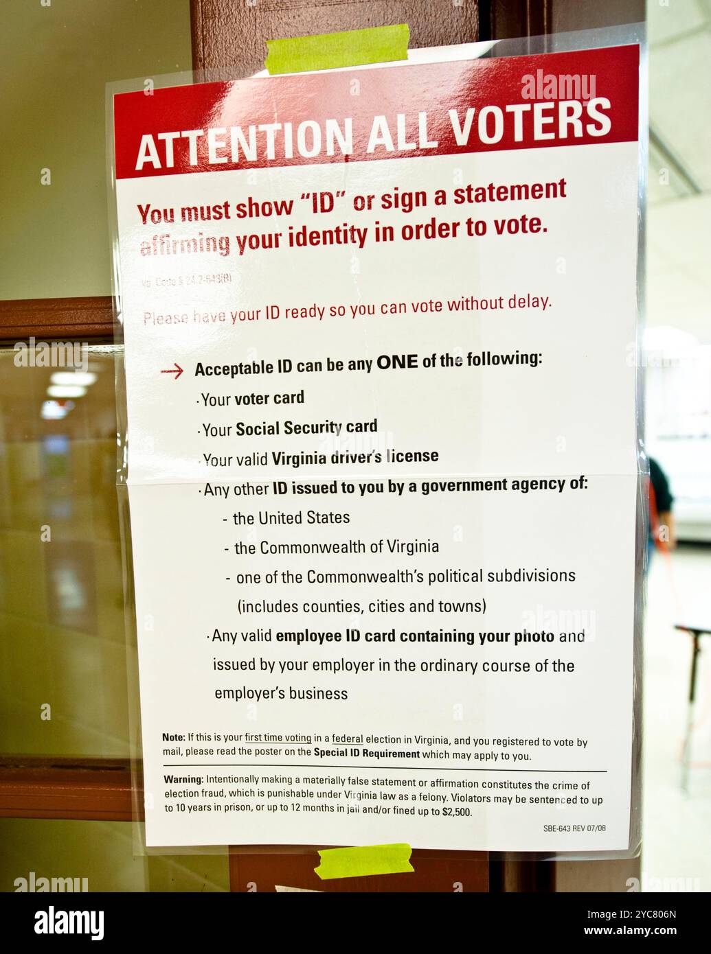 Voting in the United States Stock Photo - Alamy