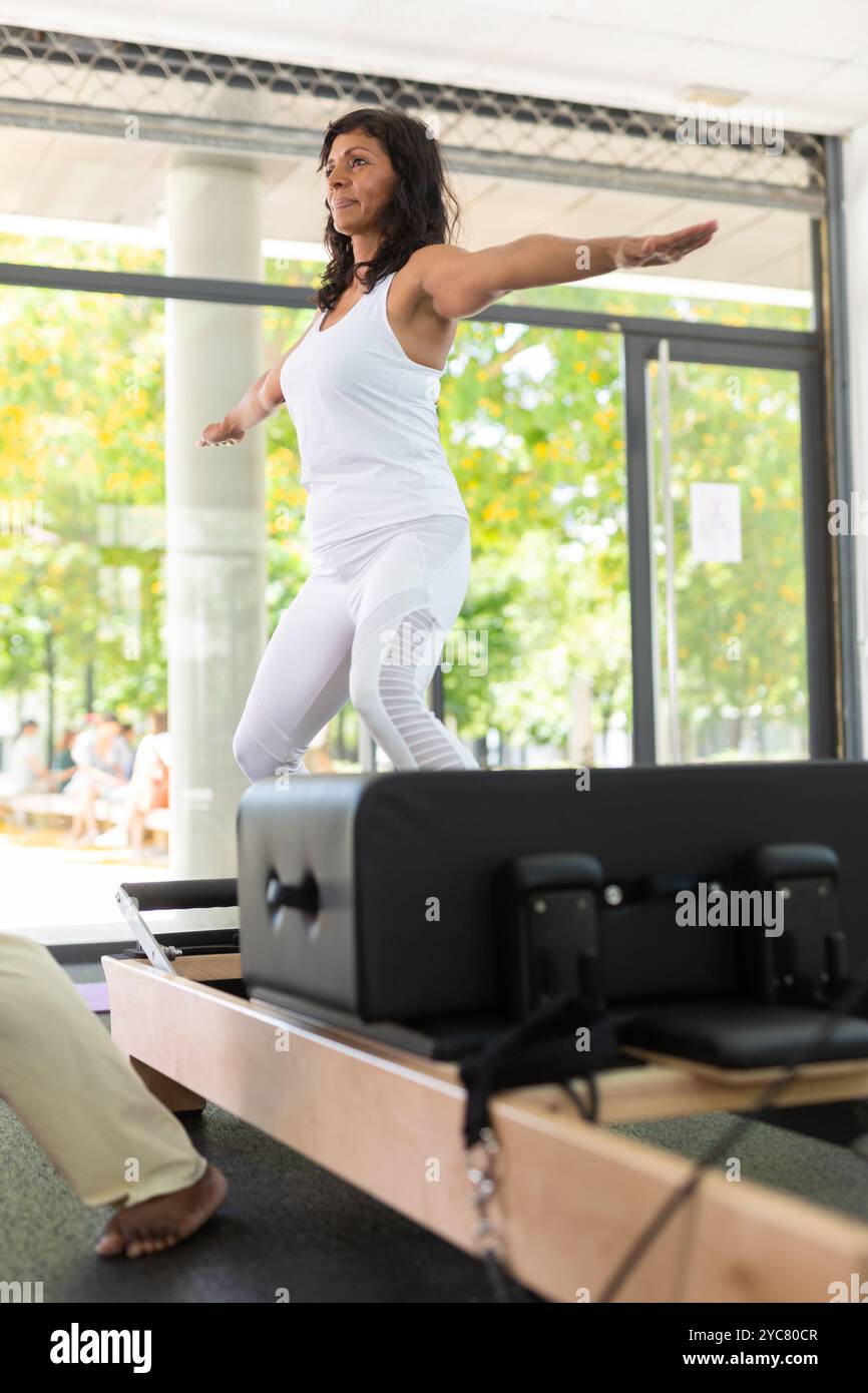Hispanic woman engaged in hi-res stock photography and images - Alamy