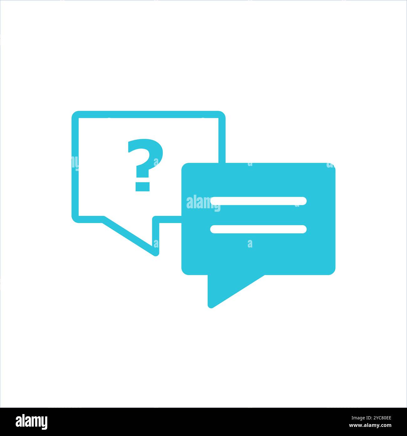 Expert advice message on Stock Vector Images - Alamy