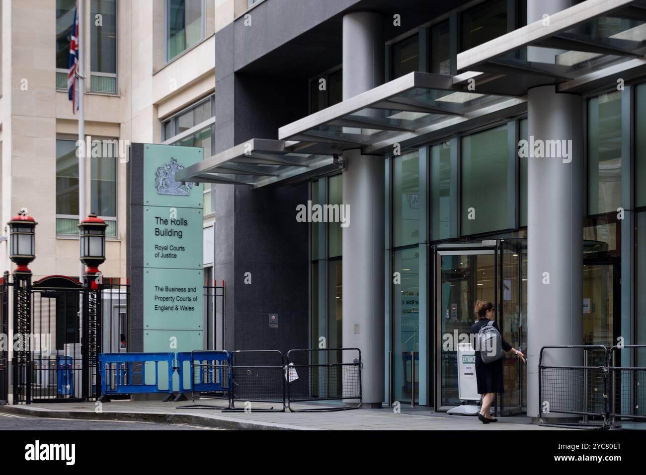 Exterior of the Rolls Building, The Royal Courts of Justice The ...