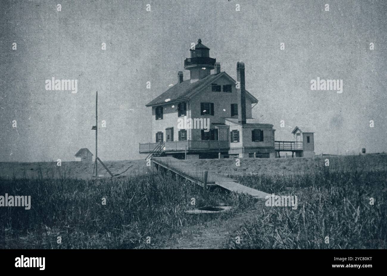 Egg island light station hi-res stock photography and images - Alamy