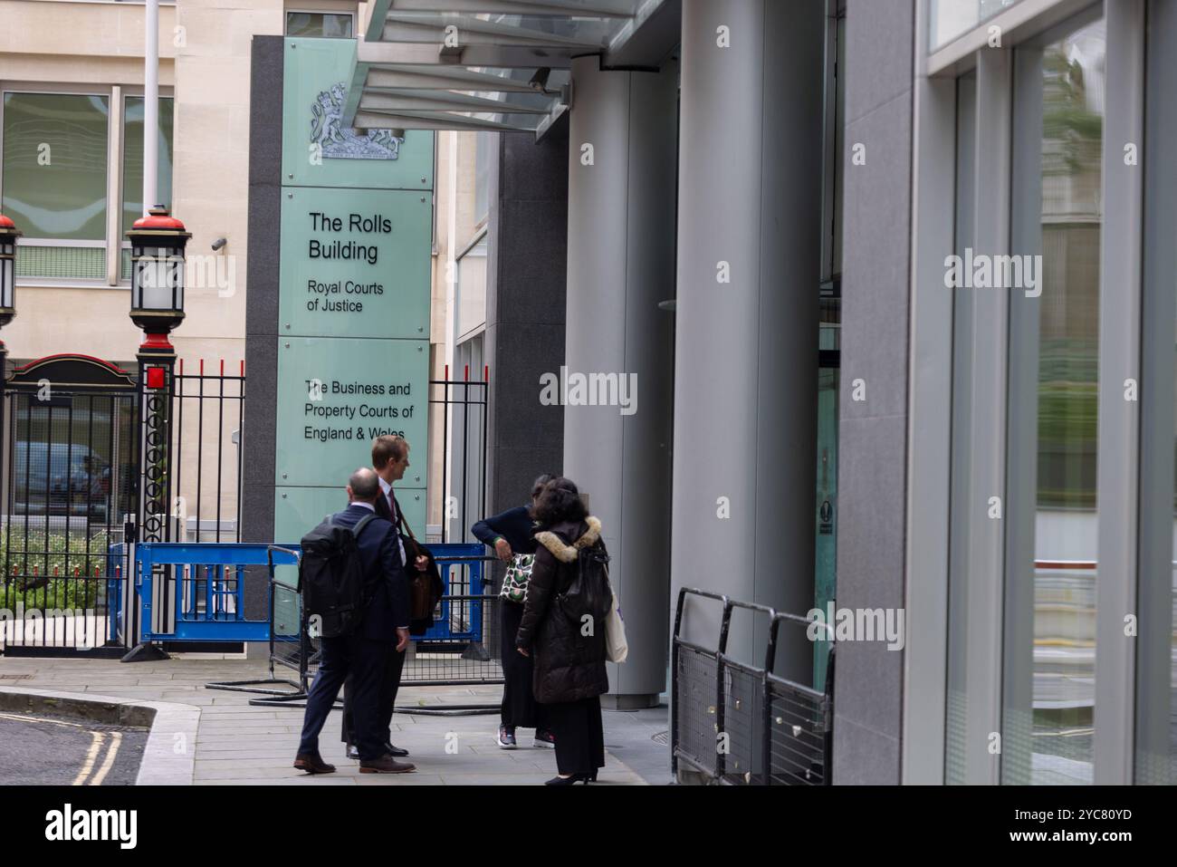 Exterior of the Rolls Building, The Royal Courts of Justice The ...
