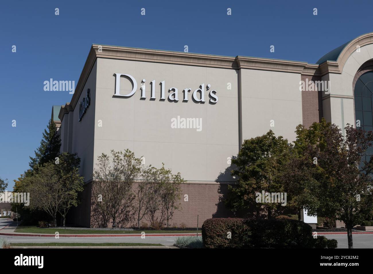 North Olmsted - October 18, 2024: Dillard's retail shopping mall ...