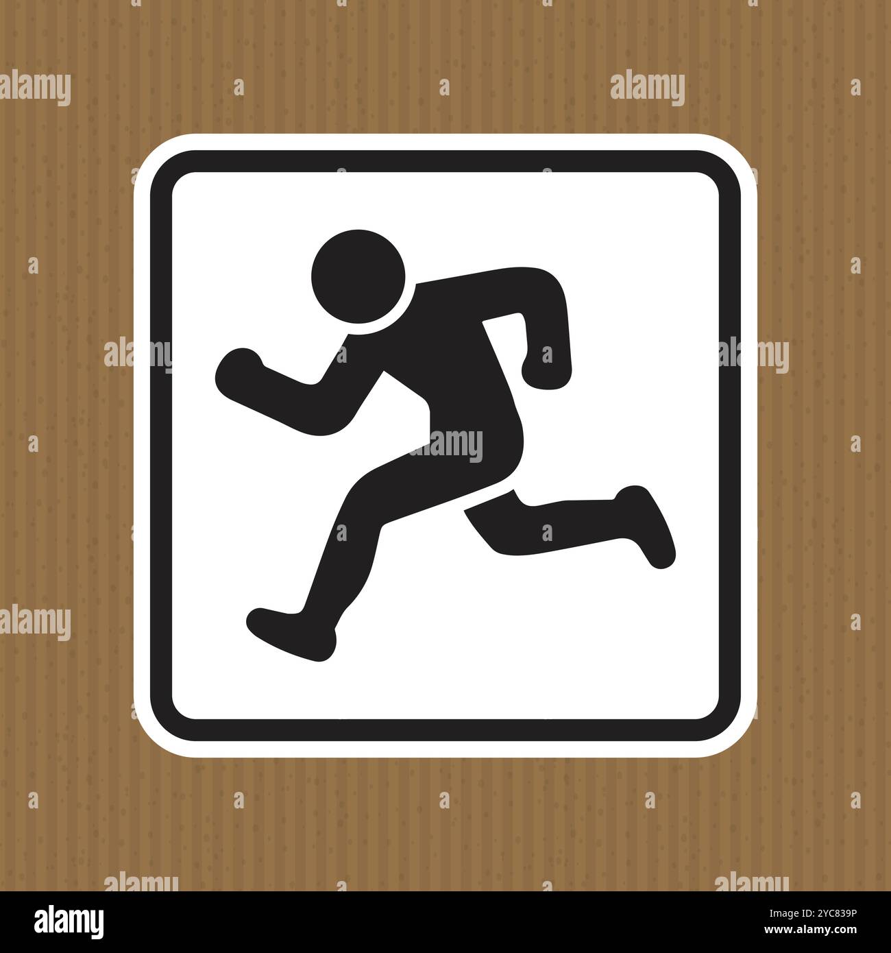 Dynamic outline running figure hi-res stock photography and images - Alamy