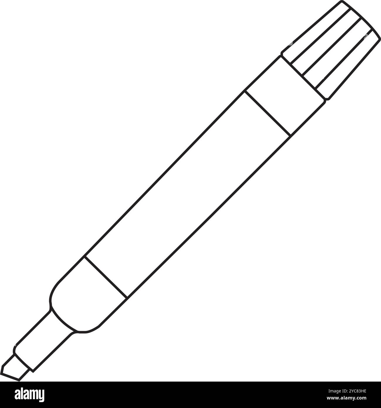 whiteboard marker icon vector illustration symbol design Stock Vector ...