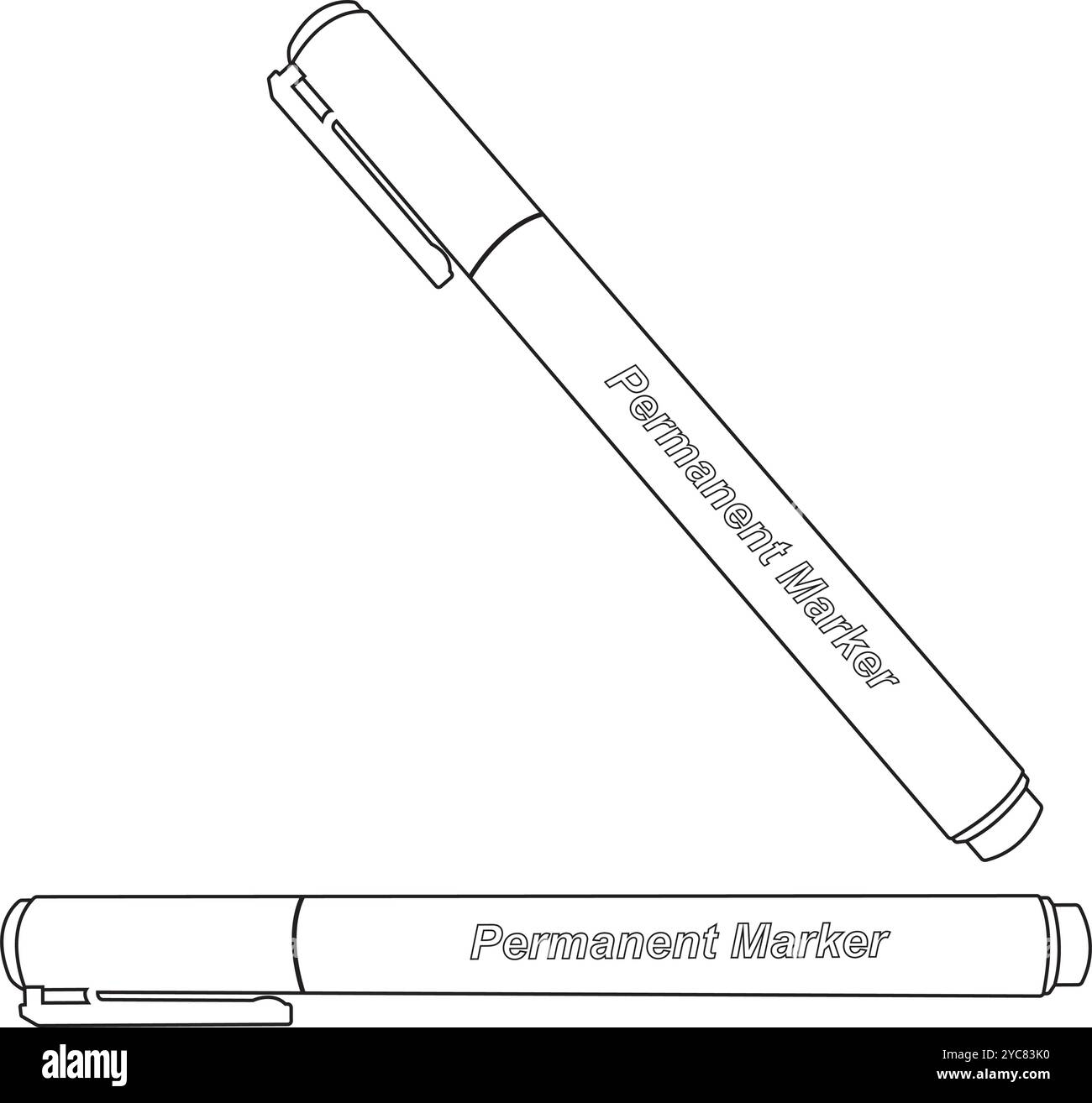 Chisel tip Stock Vector Images - Alamy