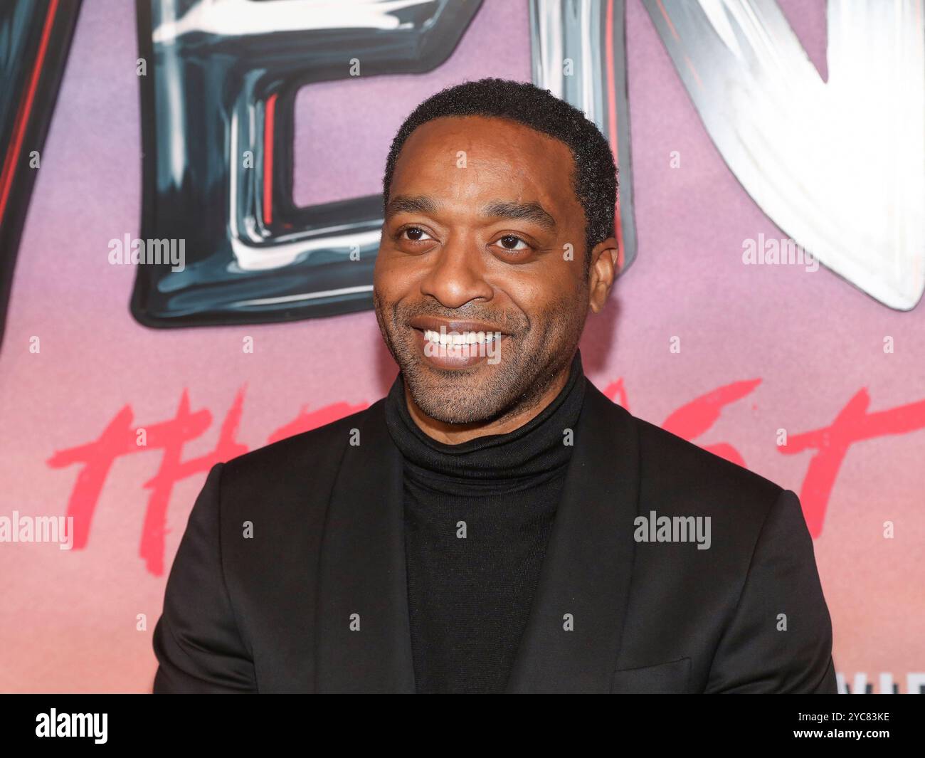 Actor Chiwetel Ejiofor attends the premiere of "Venom: The Last Dance ...