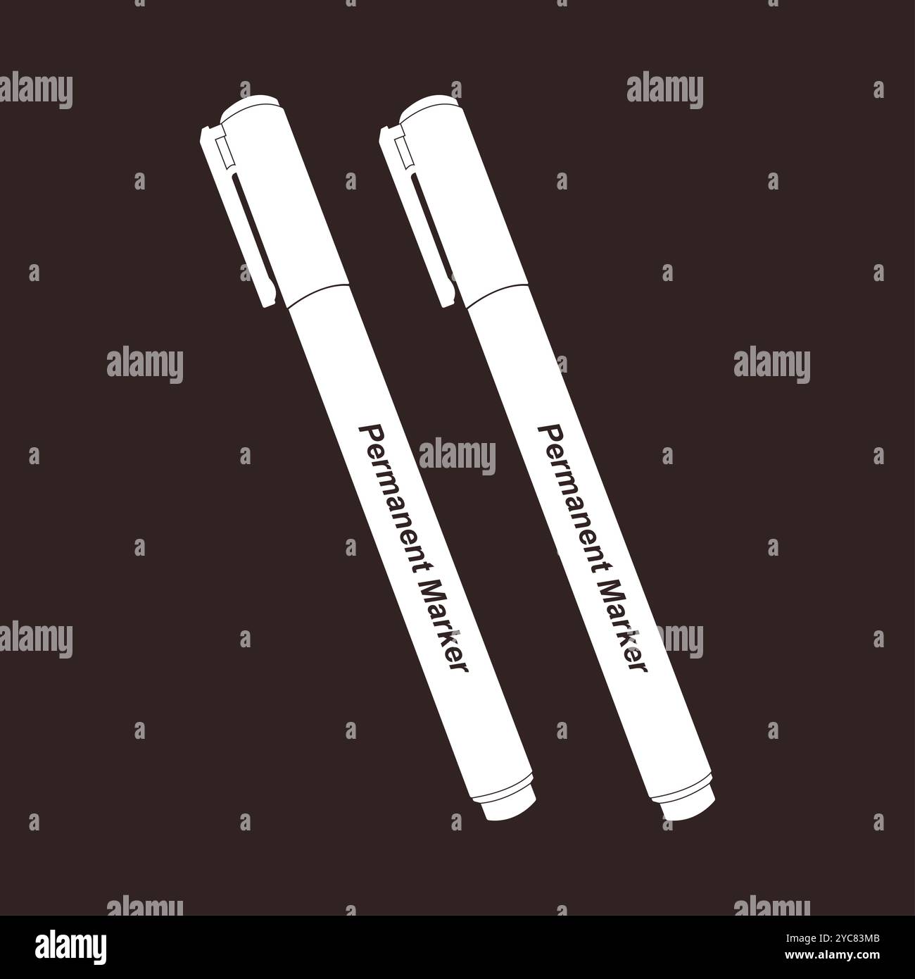 Vibrant illustration black silhouette hi-res stock photography and ...