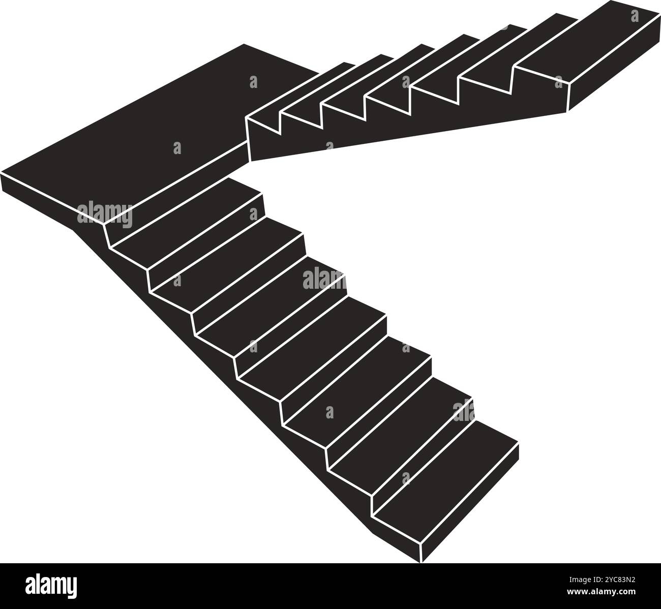 stair icon vector illustration symbol design Stock Vector Image & Art ...
