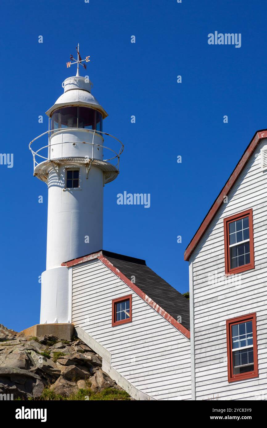 Lobster cove lighthouse canada hi-res stock photography and images - Alamy