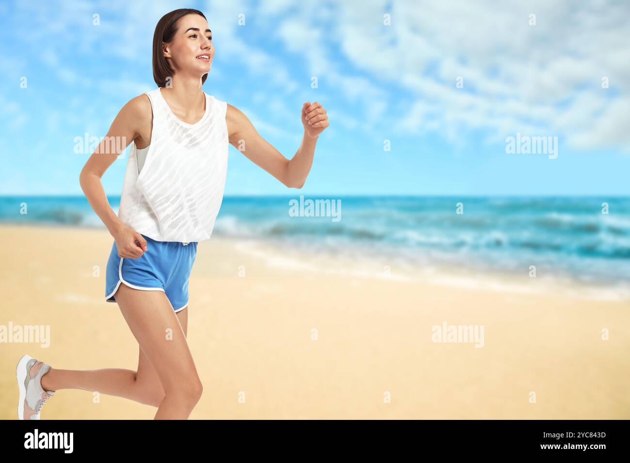 Running beach sea surf water splash hi-res stock photography and images ...