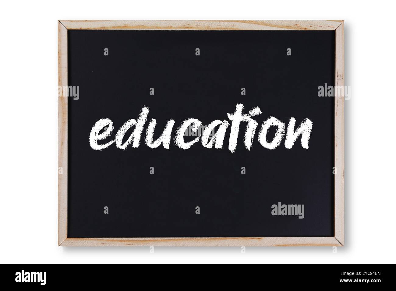 Education concept chalk on chalkboard Stock Photo - Alamy