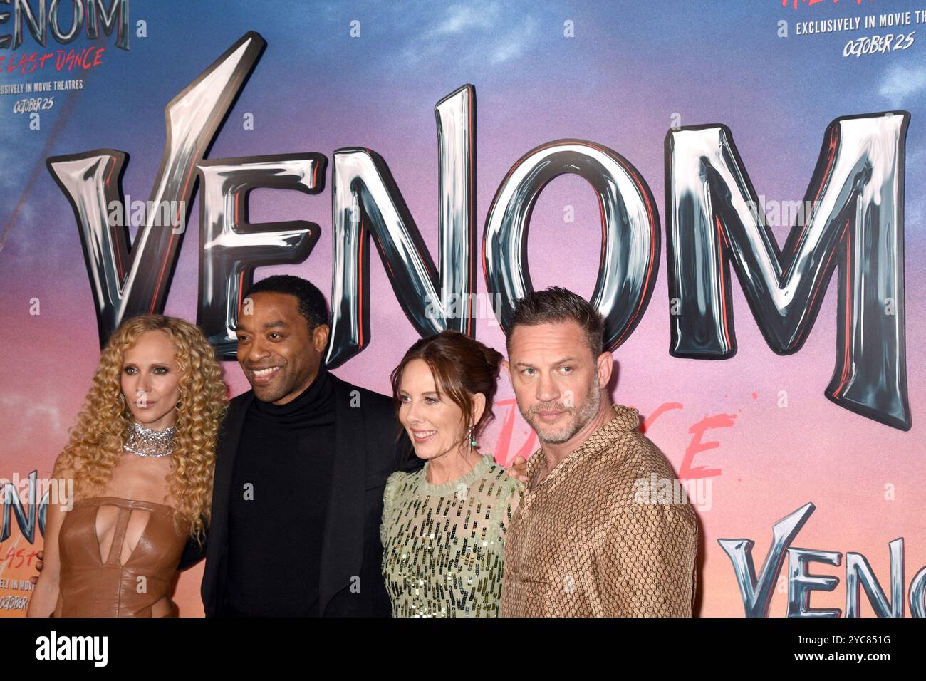 New York, NY, USA. 21st Oct, 2024. Juno Temple, Chiwetel Ejiofor, Kelly ...