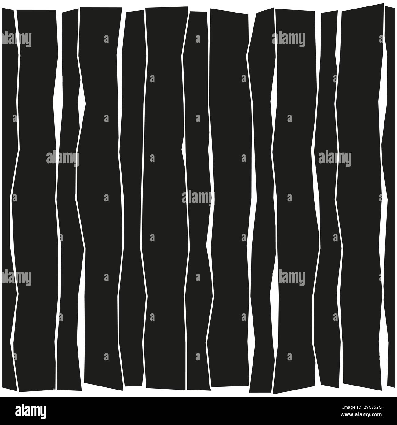 Abstract wood planks. Simple vertical black shapes. Organic natural ...