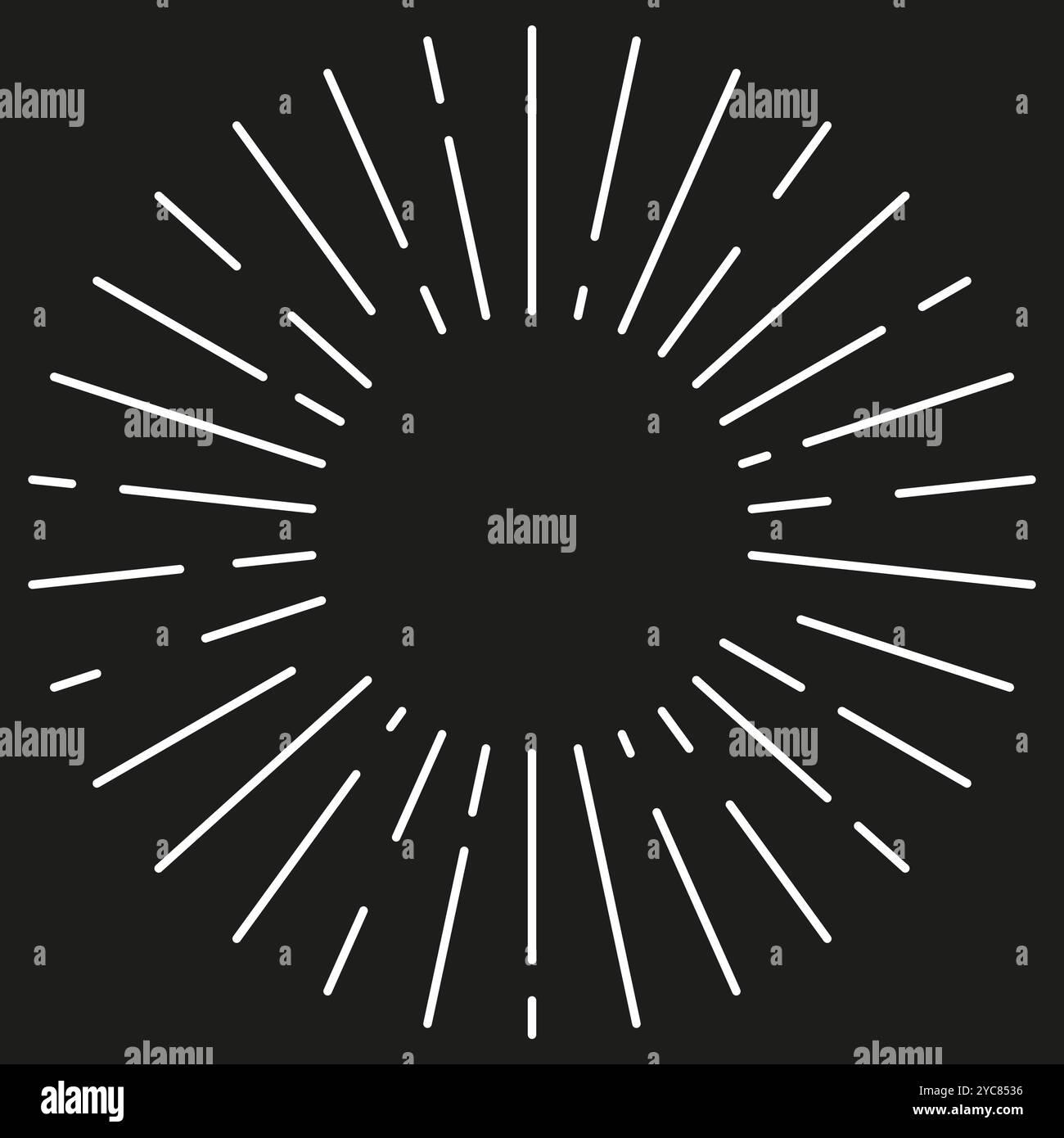 Sharp sunburst design hi-res stock photography and images - Alamy