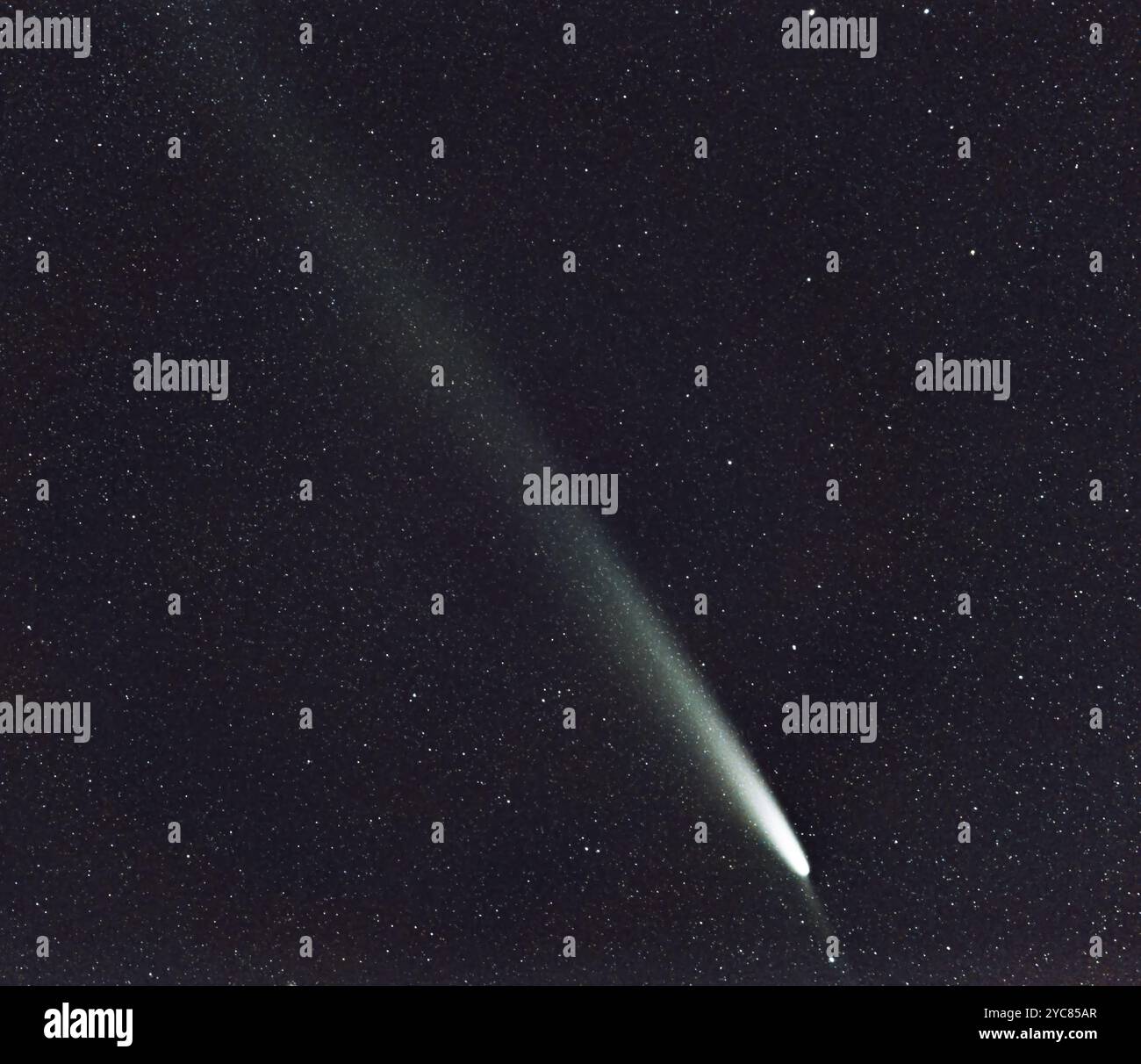 Comet of the century C/2023 A3 (Tsuchinshan ATLAS) with bright tail and ...