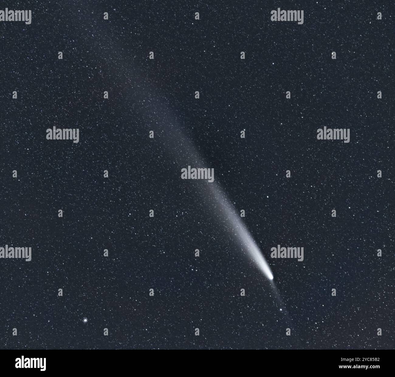 Comet of the century C/2023 A3 (Tsuchinshan ATLAS) with bright tail and ...
