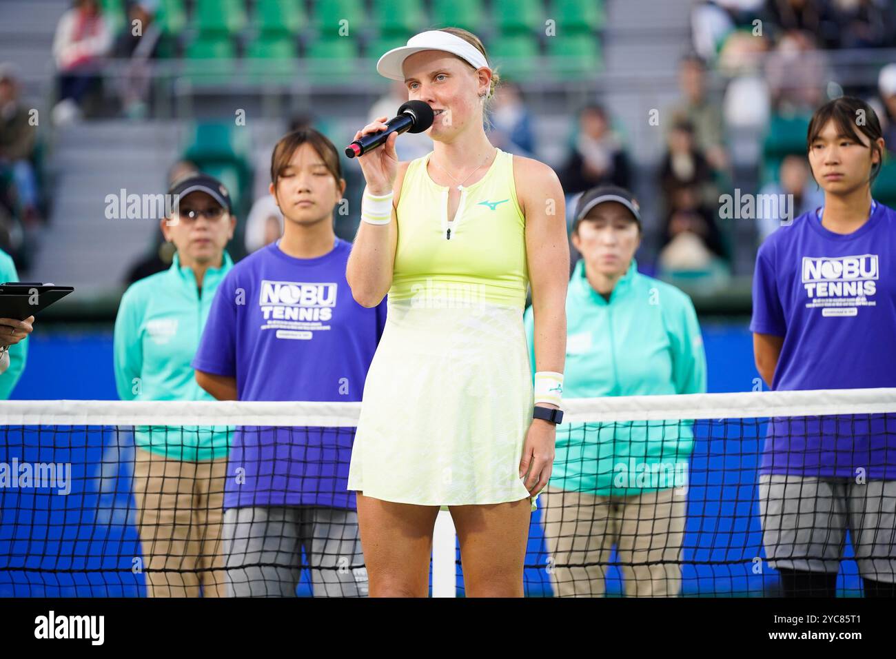 Suzan Lamens (NED), OCTOBER 20, 2024 - Tennis : Singles Victory ...
