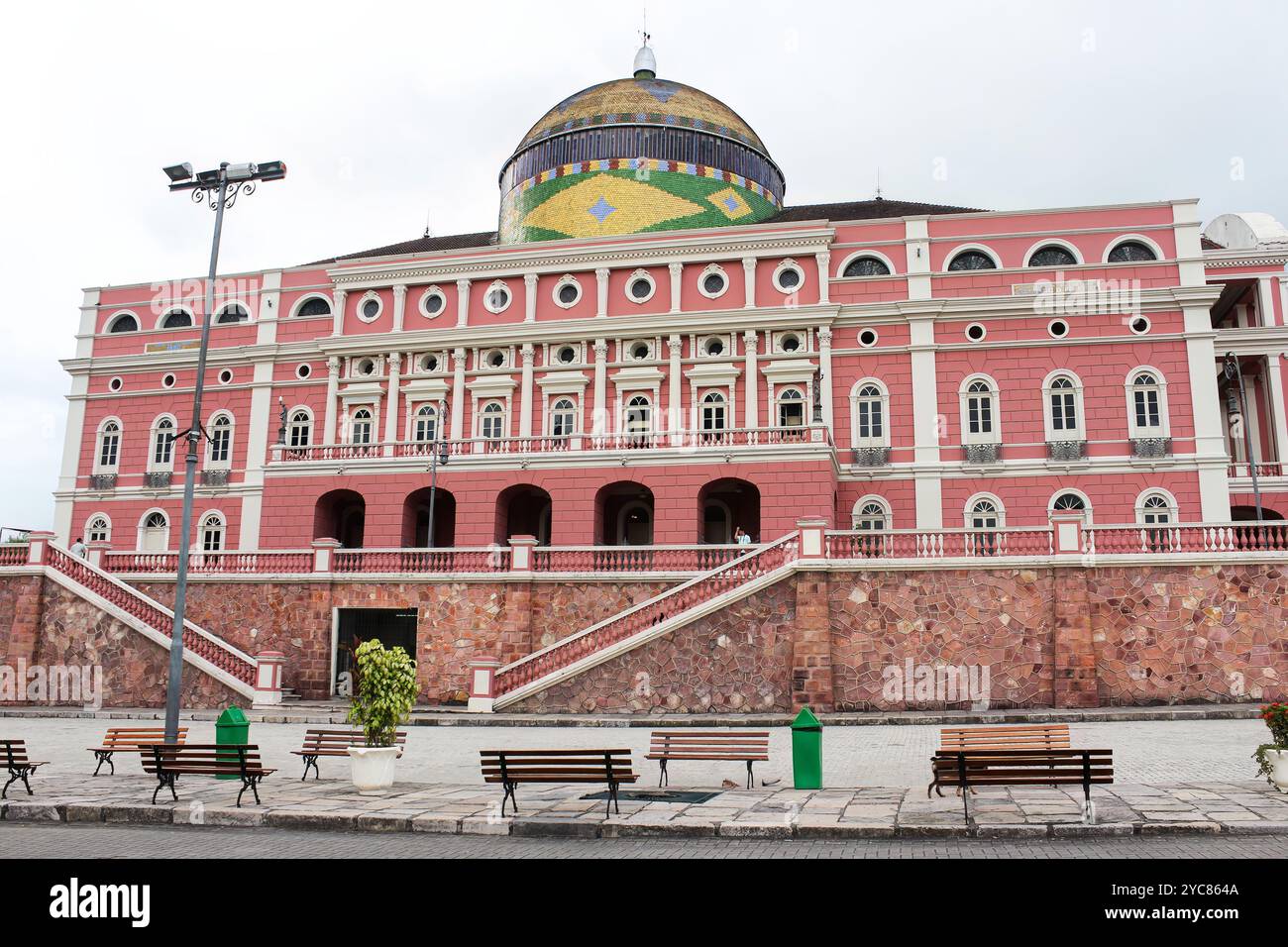 Teatro Amazonas, theater in the city of Manaus, capital of the state of ...