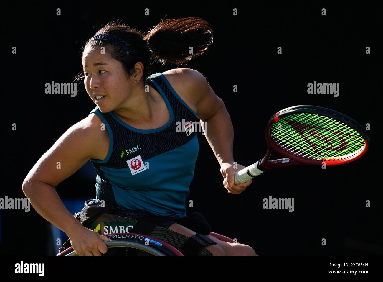 Osaka, Japan. 20th Oct, 2024. Yui Kamiji (JPN) Tennis : Singles Final Match at Morita Tennis ...