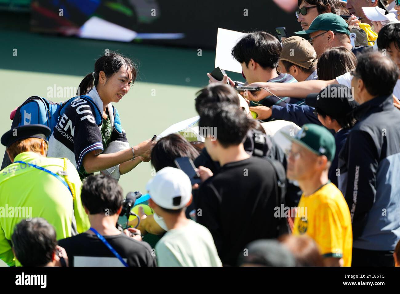 Osaka, Japan. 20th Oct, 2024. Aoi Ito (JPN) Tennis : Singles Semifinal Match at Morita Tennis ...