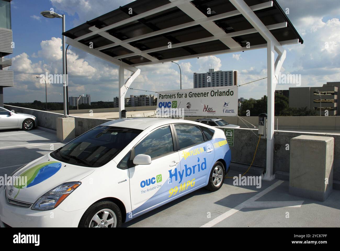 Toyota car charging station hi-res stock photography and images - Alamy