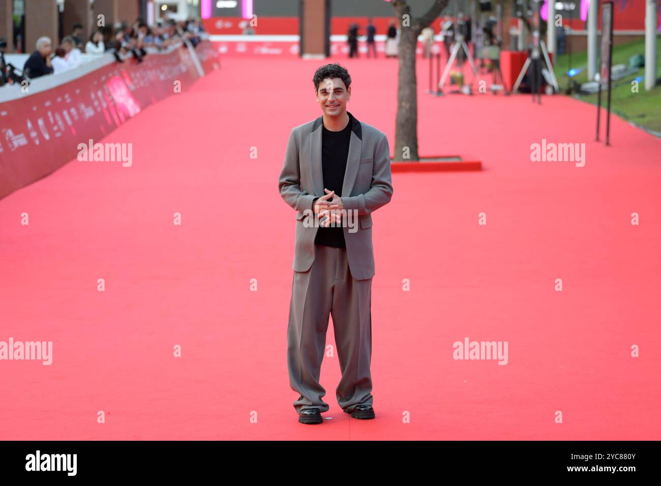Rome, Italy. 21st Oct, 2024. Valerio Ameli attends the red carpet of ...