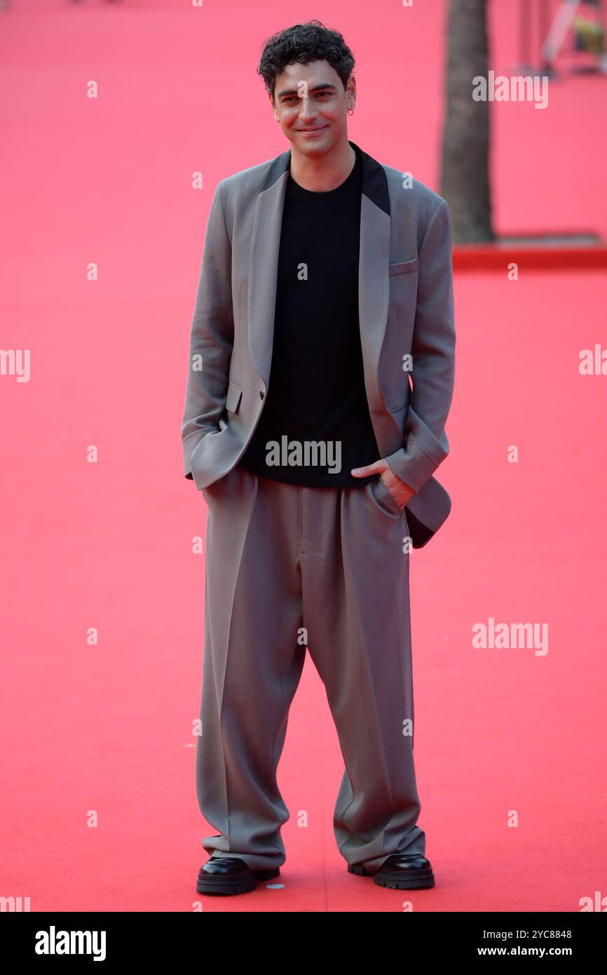 Rome, Italy. 21st Oct, 2024. Valerio Ameli attends the red carpet of ...
