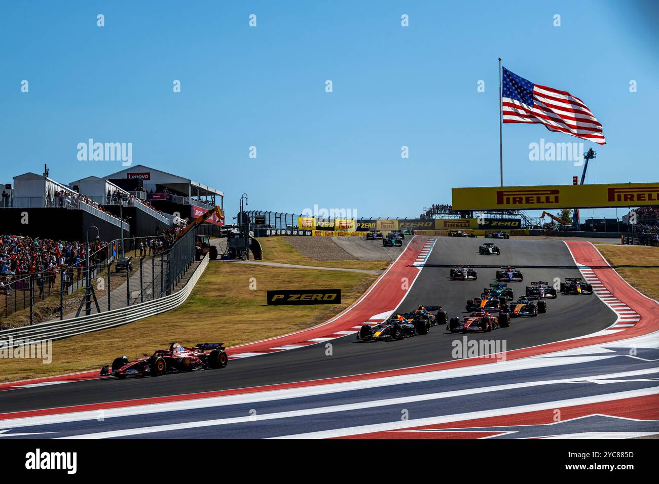 Austin, Texas, United States, 20 Oct 2024, Charles Leclerc, from Monaco ...