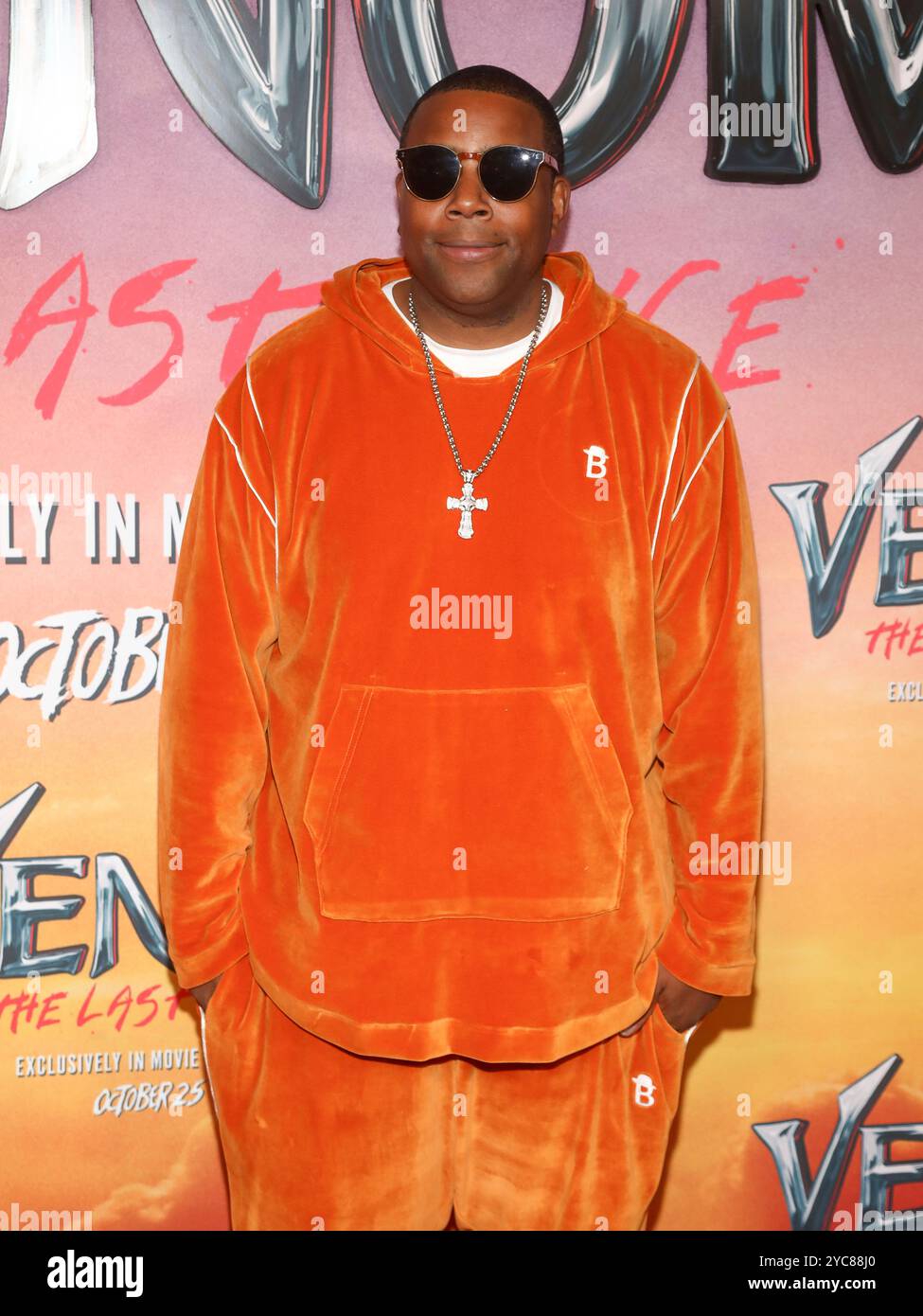 Actor Kenan Thompson attends the premiere of "Venom: The Last Dance" at ...