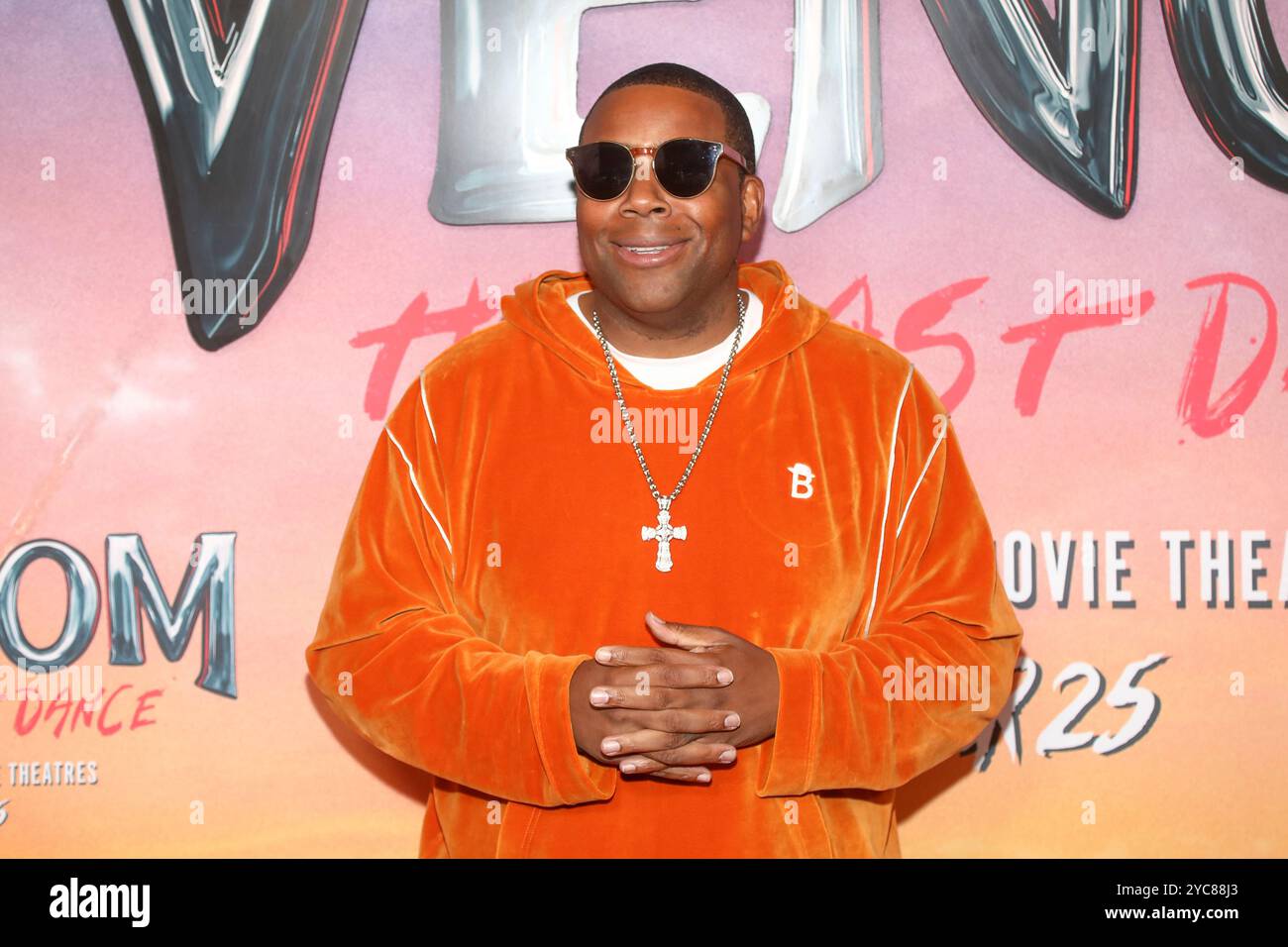 Actor Kenan Thompson attends the premiere of "Venom: The Last Dance" at ...
