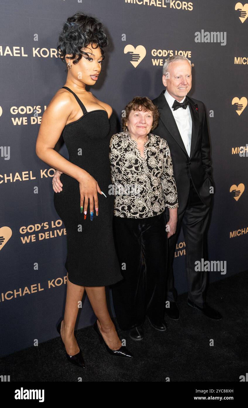 New York, United States. 21st Oct, 2024. Megan Thee Stallion, Pat ...