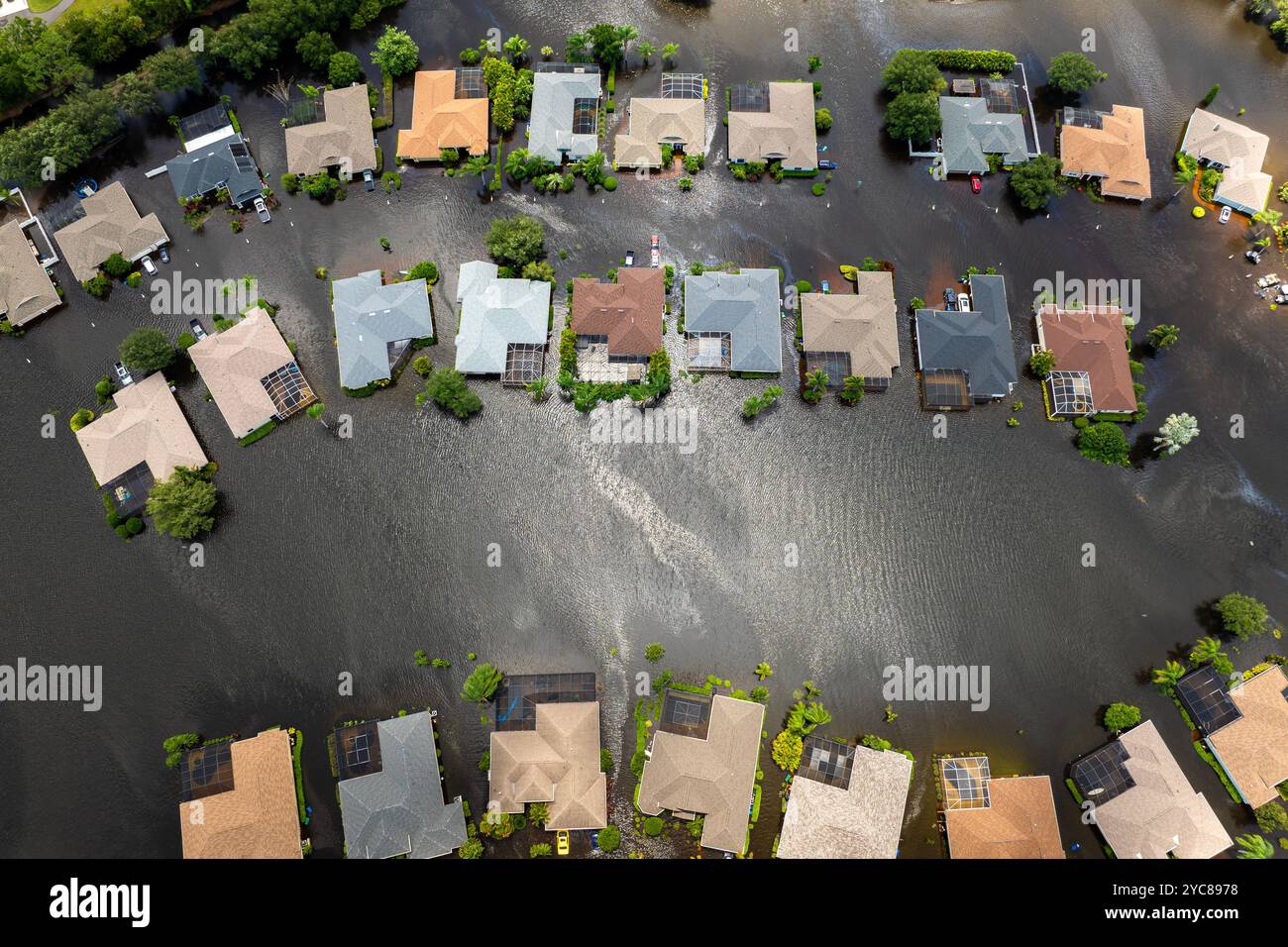 Hurricane debby flooded homes hi-res stock photography and images - Alamy