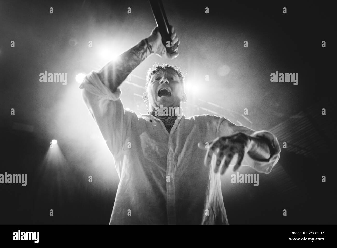 Copenhagen, Denmark. 21st Oct, 2024. The English punk band Frank Carter ...