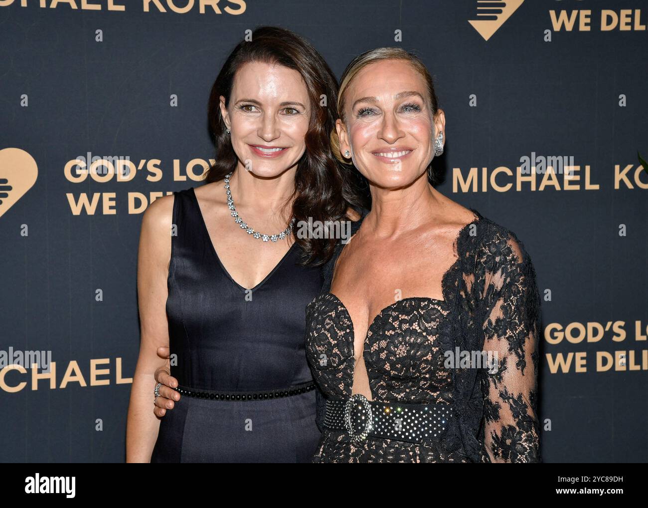 Kristin Davis, left, and Sarah Jessica Parker attend the God's Love We ...