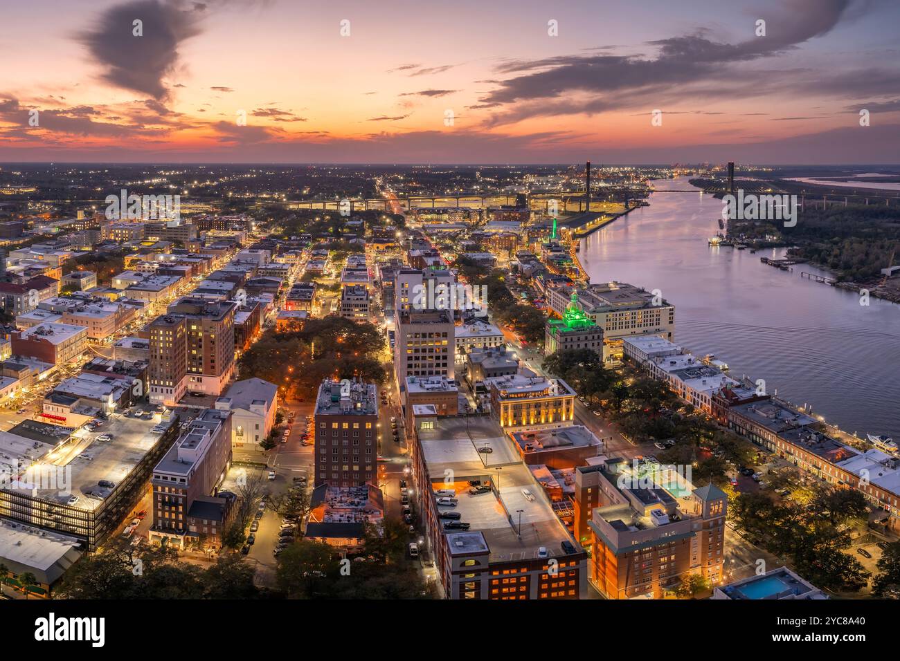 savannah-city-in-georgia-usa-cityscape-from-above-stock-photo-alamy